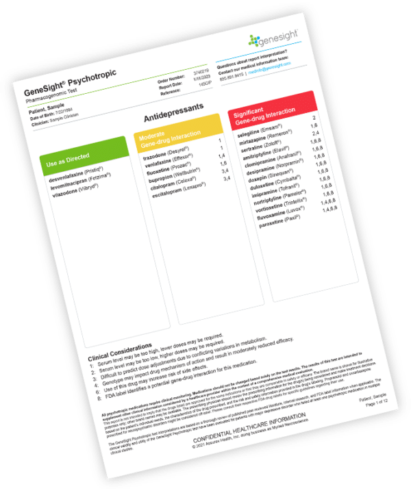 For Patients | GeneSight